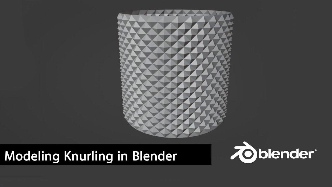 Knurling In Blender At Michael Goodwin Blog