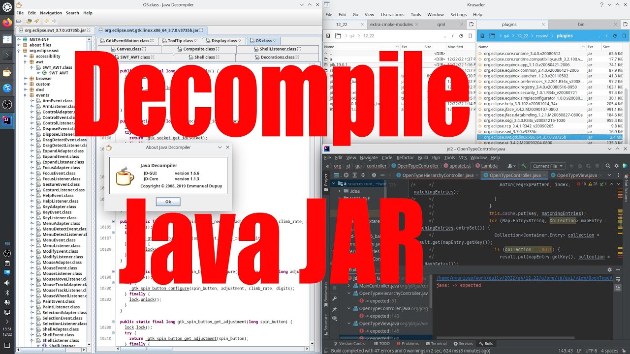 Decompile Java Jar Using Jd Gui Tutorial For Beginners December 2022