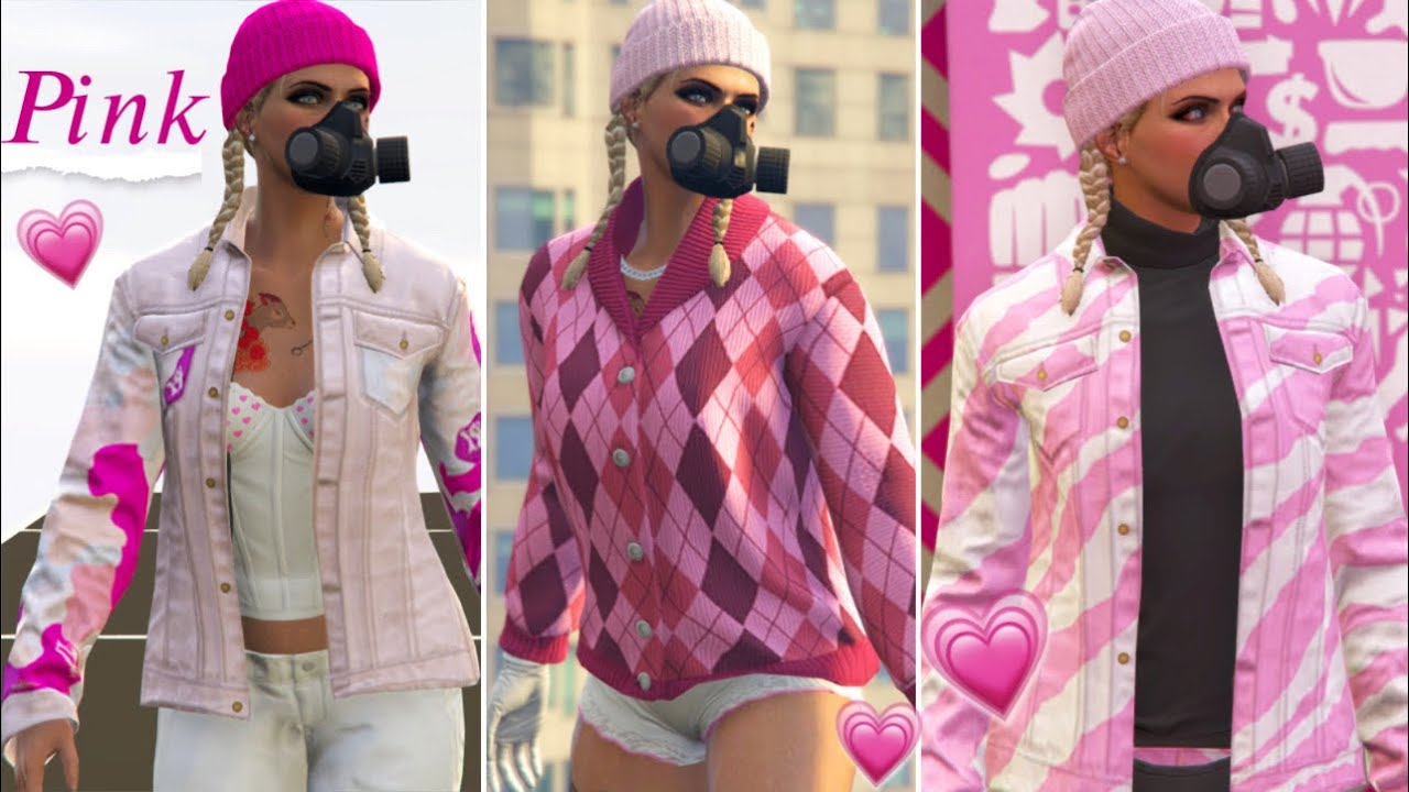 Gta 5 Online Iрџћђpink Female Outfits рџћђ Tutorial рџћђ Xbox Ps4 рџћђ Youtube