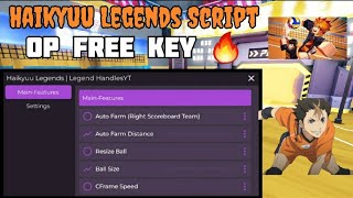 Haikyuu Legends Op Script Auto Farm Resize Ball No Key Blox Scripter ...