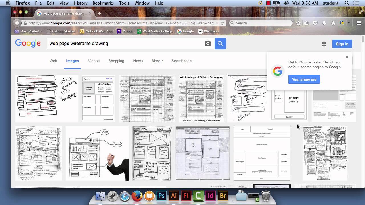 Making Wireframe In Illustrator Youtube