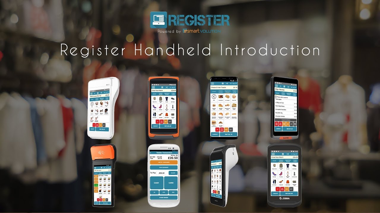 Register Handheld Introduction Youtube