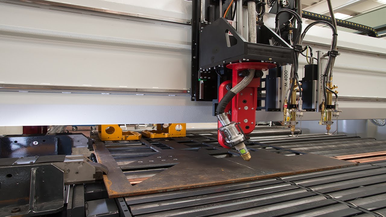 Innovative Plate Processor With Sub Axis Spindle Positioning Ficep