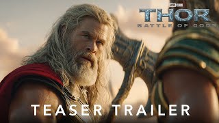 Thor 5 Battle Of The Gods First Trailer 2026 Chris Hemsworth Tom ...