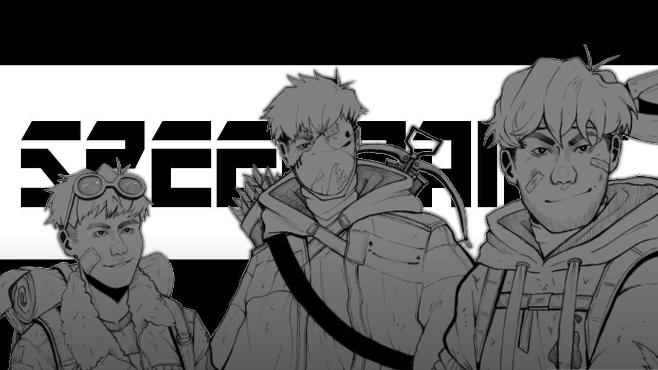 Drawing Dream Team But They Re In A Zombie Apocalypse Speedpaint