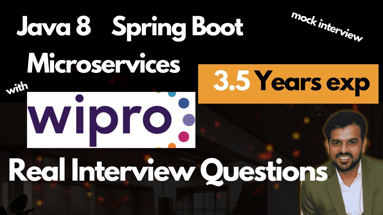 3 5 Years Experience Real Wipro Java Spring Boot Interview Questions