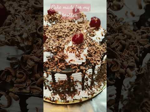 Happy Birthday Cake Shorts Black Forest Cake Special Yt Shorts Youtube