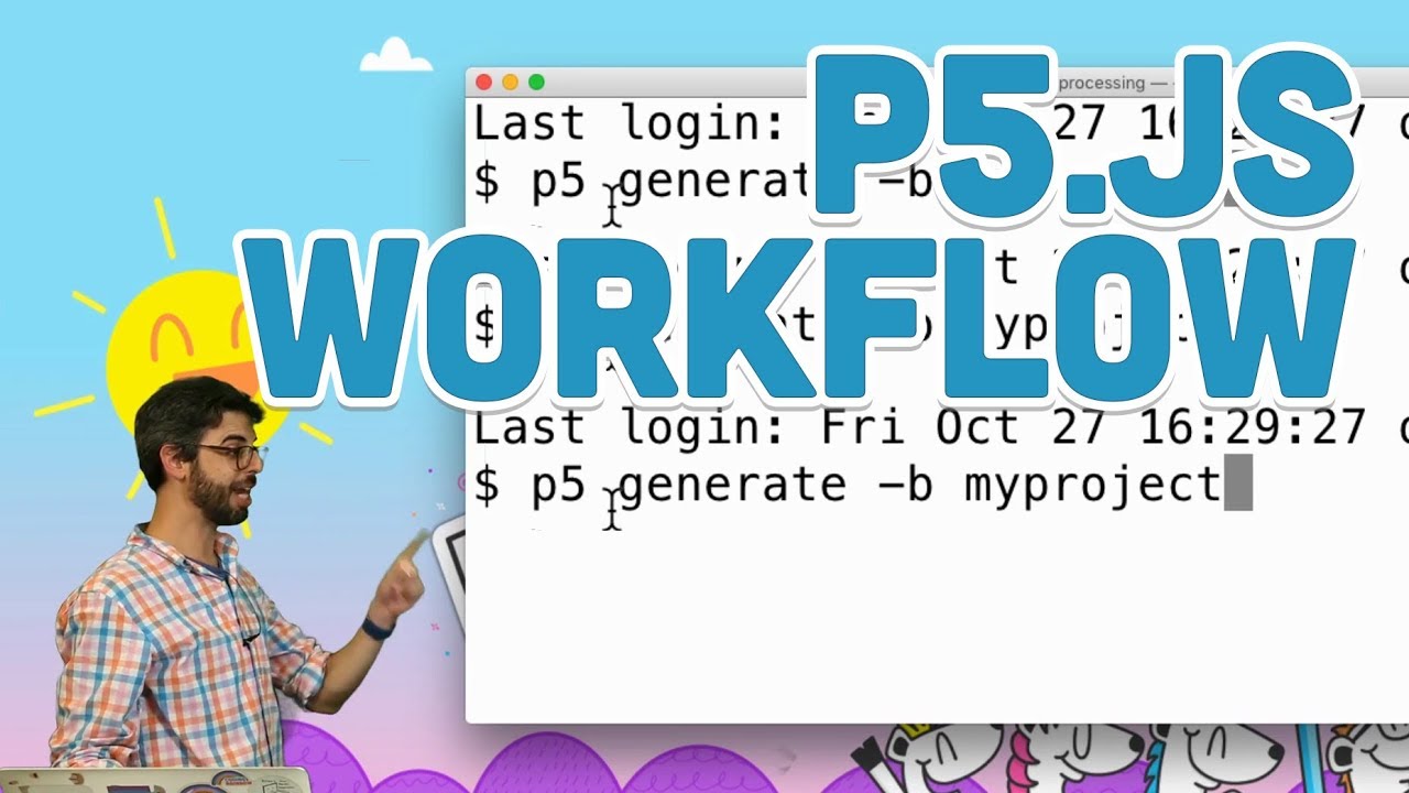 1 2 P5 Js Workflow P5 Js Tutorial Youtube