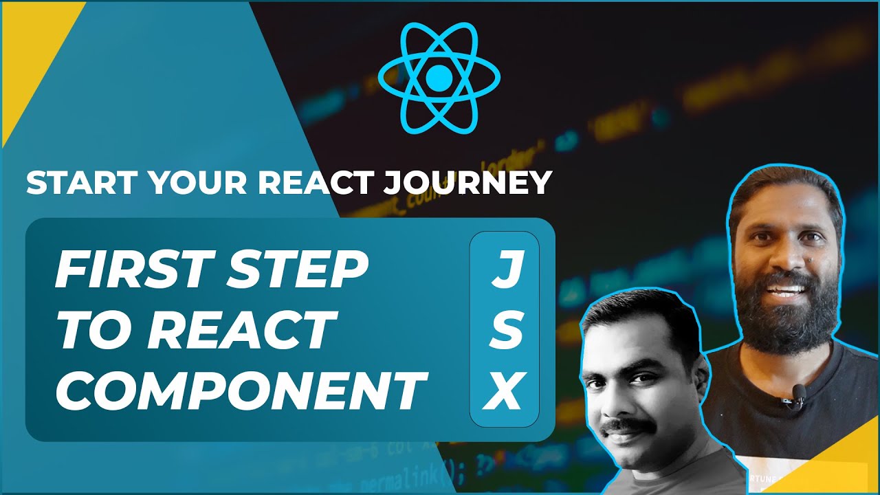 First Step To React Components React Recipe Youtube