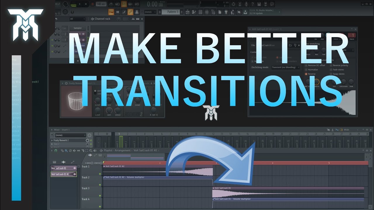 How To Make Music Transitions Music Production Tutorial Youtube