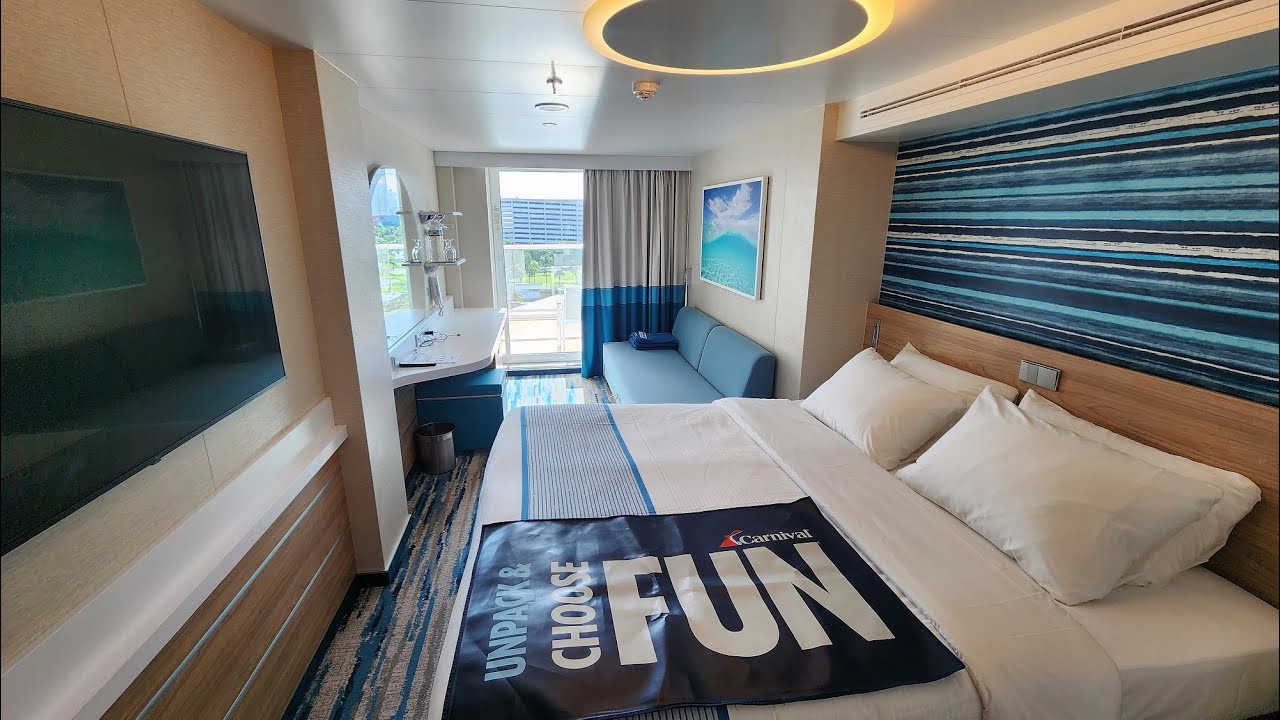 Carnival Celebration Balcony Cabin 10295 Video Tour Youtube