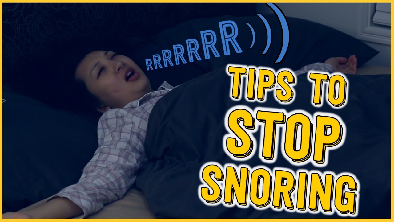 How To Stop Snoring Youtube