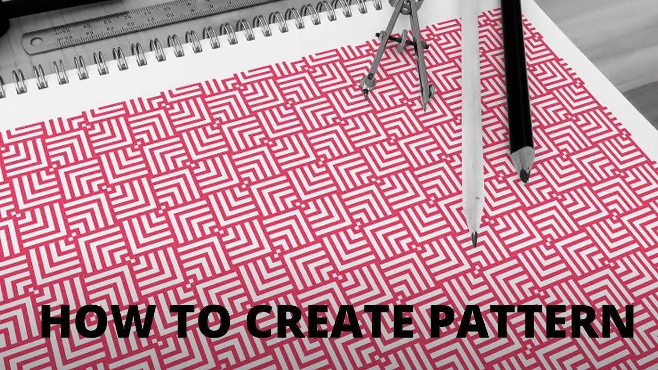 Overlapping Pattern With Transform Effect Illustrator Tutorial Youtube