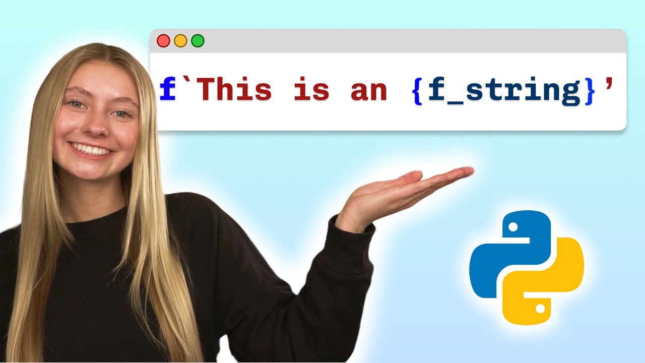 Python F Strings Visually Explained Youtube