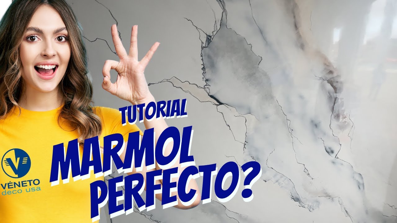 Tutorial Pared En Efecto Mármol Muy Fácil Youtube