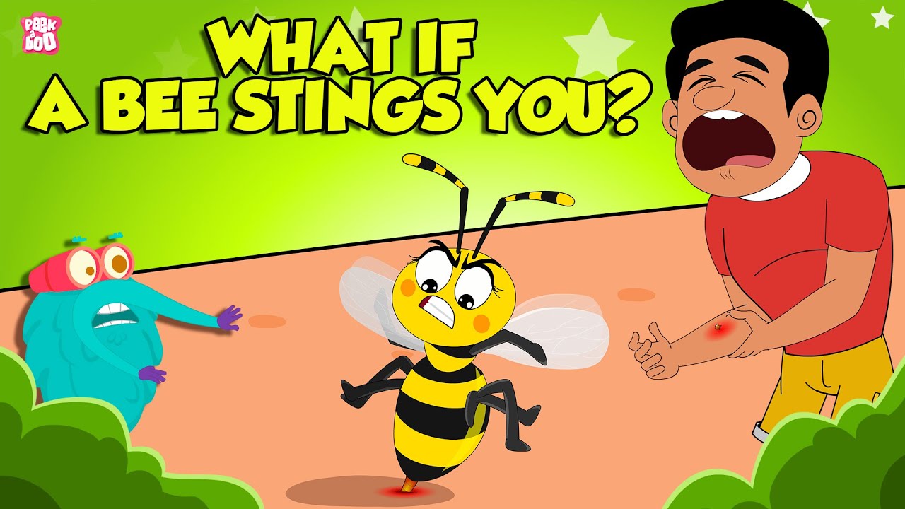 Bee Sting Cartoon