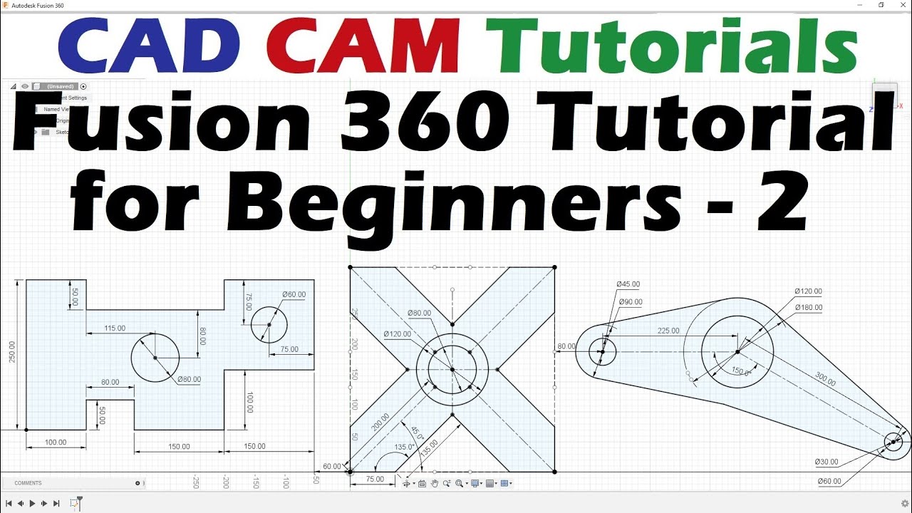 Fusion 360 Tutorial For Beginners 2 Youtube