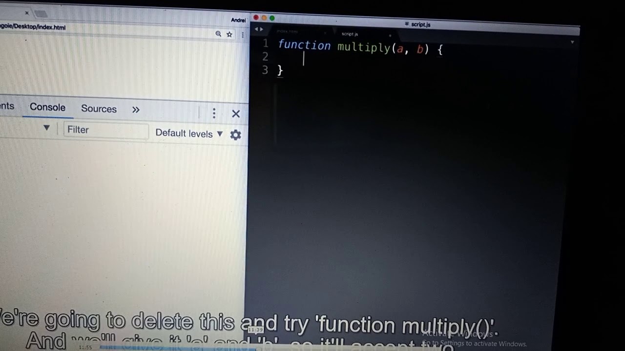 Function In Javascript See That How To Multiply Works Youtube