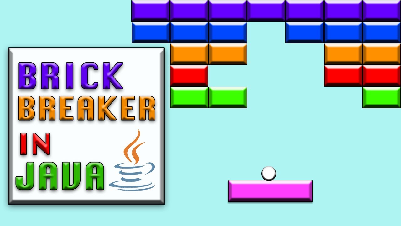 Brick Breaker In Java Youtube