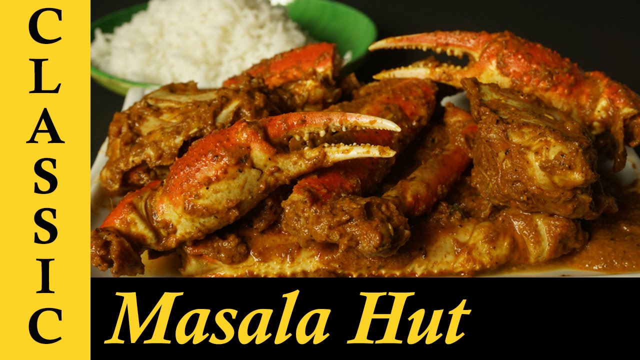 Crab Curry South Indian Style Spicy Crab Masala Recipe Youtube
