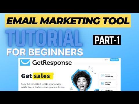 Getresponse Tutorial For Beginners Step By Step C Video