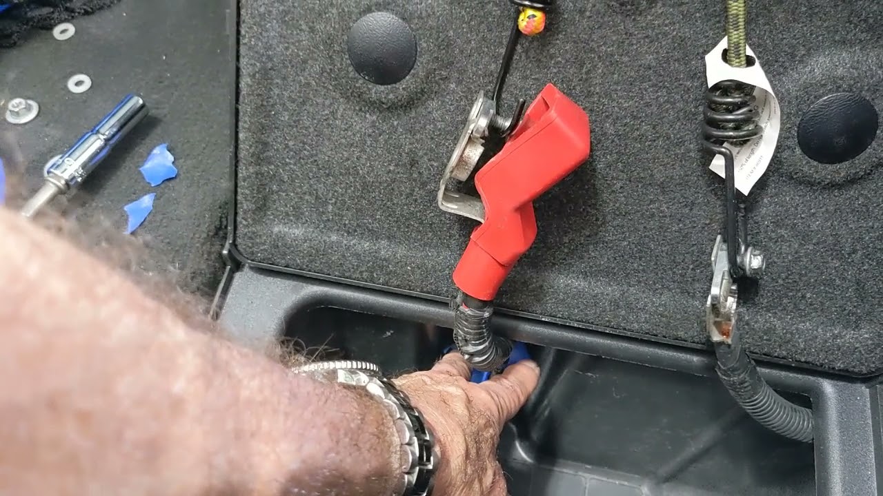 Corvette C6 Z06 Battery Replacement Tips By Froggy Youtube