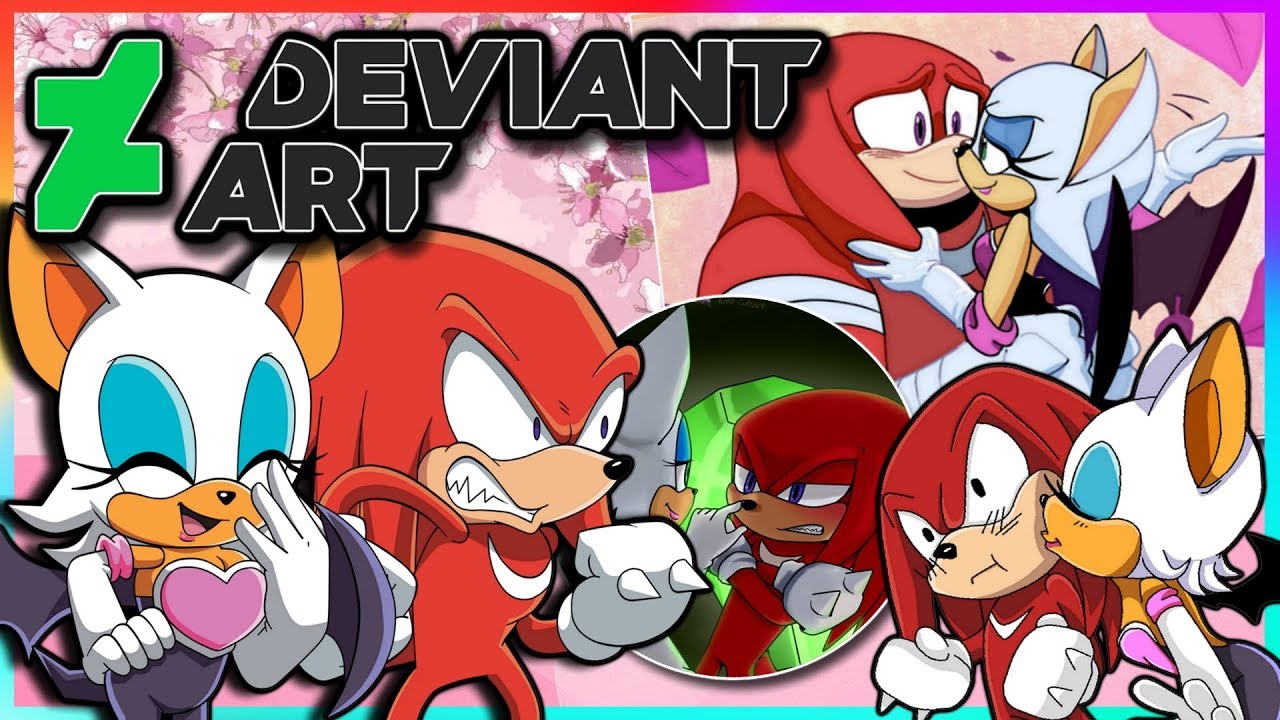 Knuckles And Rouge Vs Deviantart Ft Tails Youtube