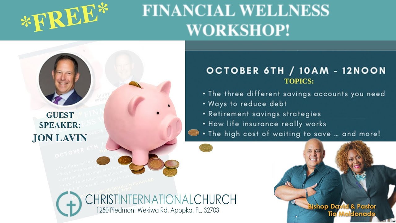 Financial Wellness Workshop Youtube