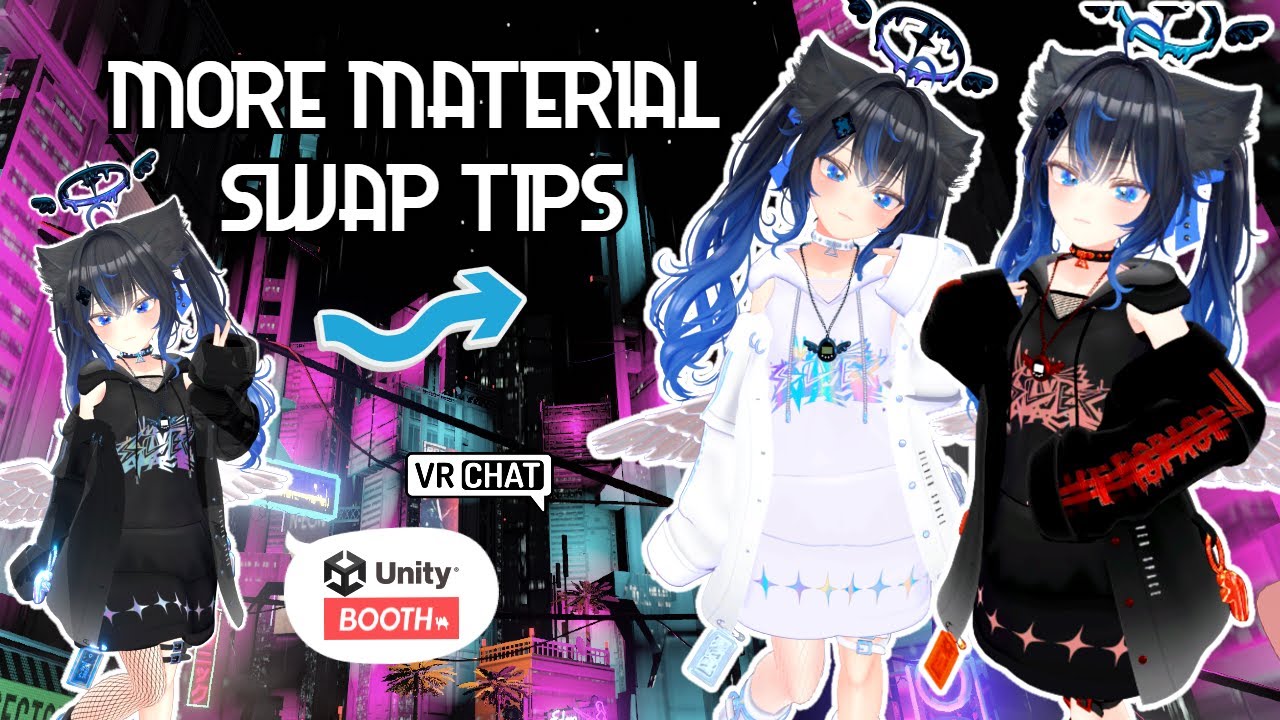 Material Swaps Part 2 A More In Depth Guide Vrchat Booth Model