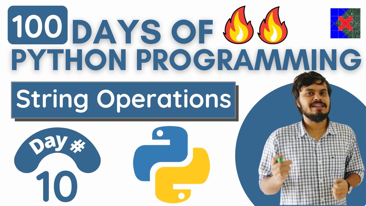 String Operations In Python Part 4 Youtube