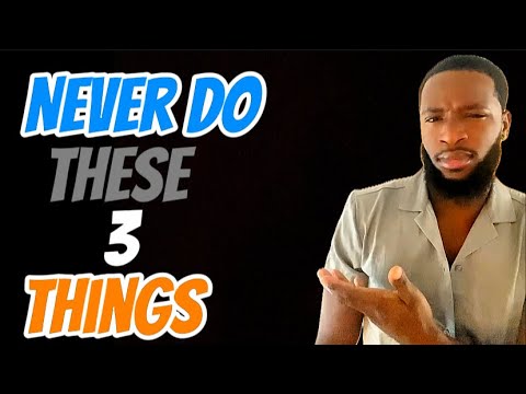 Never Do These 3 Things With Women Youtube