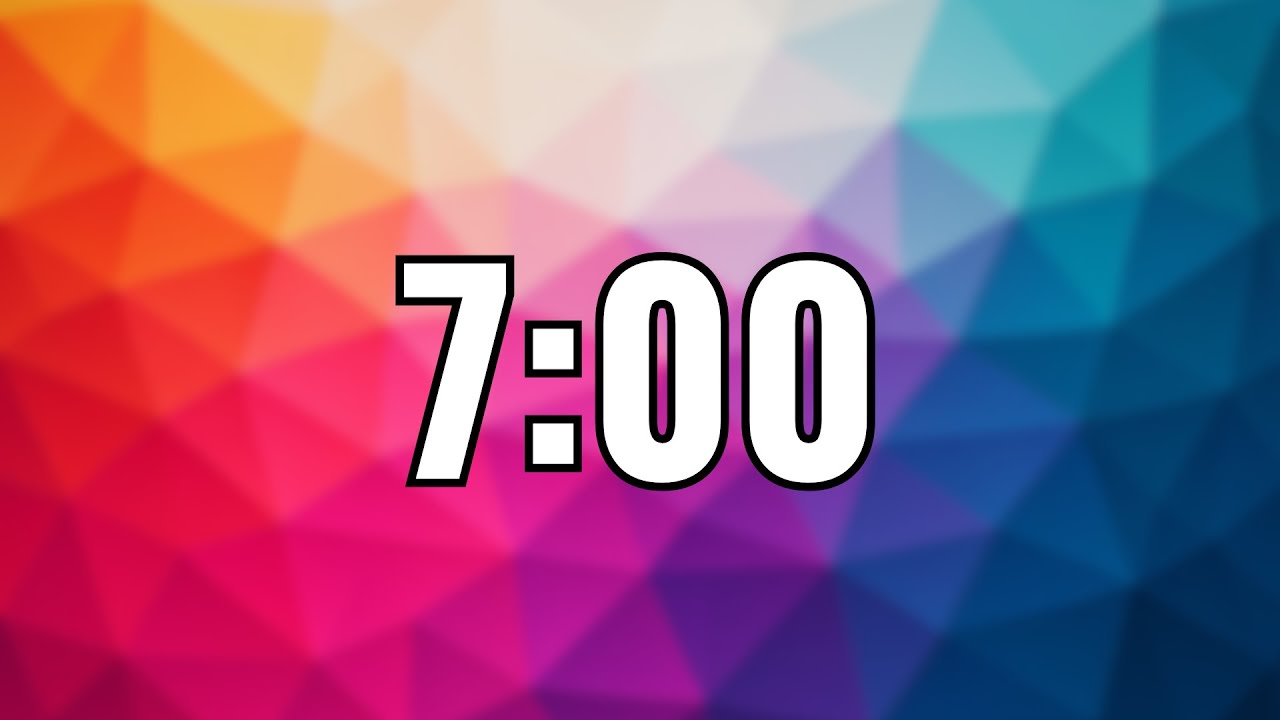 7 Minute Timer Youtube