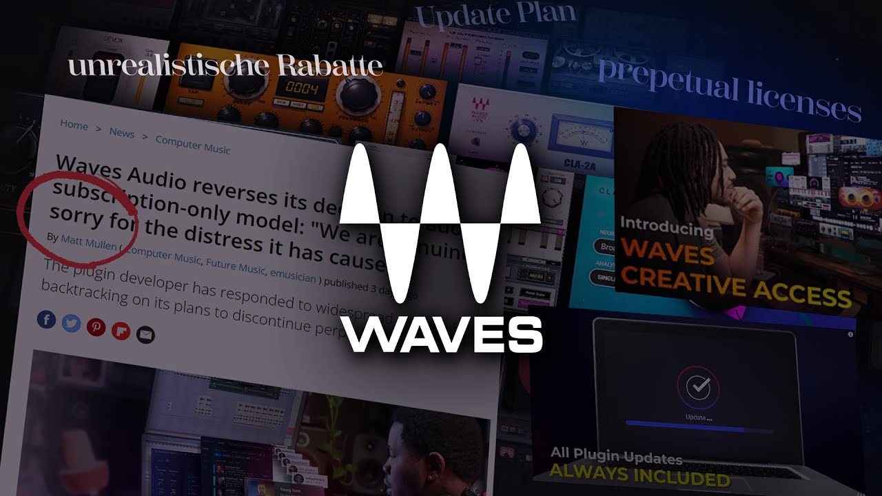 Das Problem Mit Waves Audio Youtube