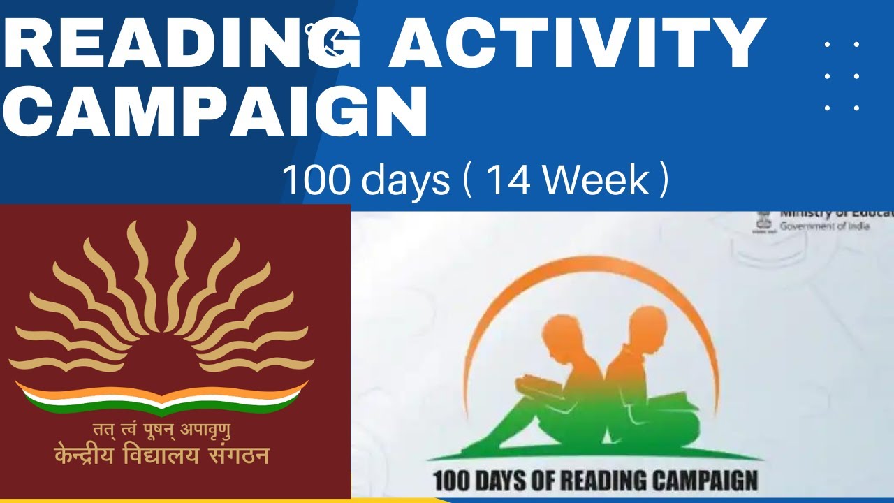 100 Days Reading Activity Campaign Youtube