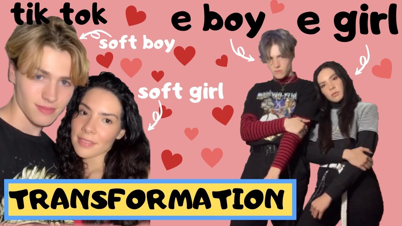 How To Be A Tiktok E Girl And Eboy 24 Hour Transformation Youtube