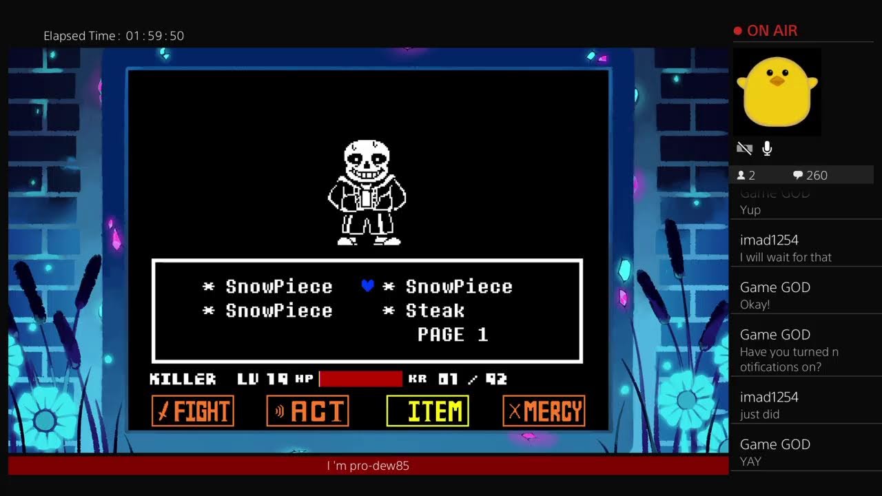 Genocide Undertale Weakest Enemy Right 5 Youtube