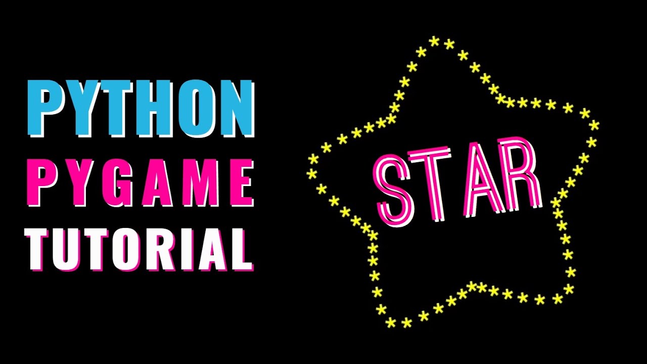 How To Draw A Star Python Pygame Youtube