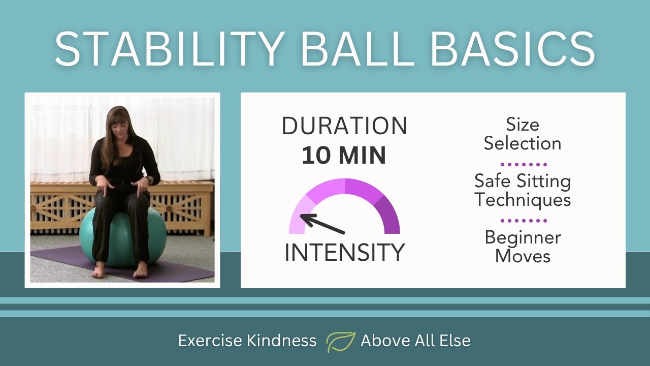Stability Ball 101 Beginner S Guide To Size Safety Basic Exercises