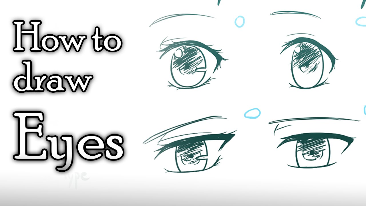 Anime Eyes Sketch Tutorial