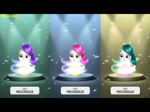 Colors Reaction Compilation My Talking Angela Gameplay Great Makeover