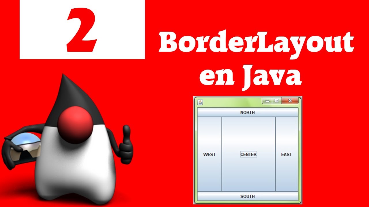 Borderlayout En Java Eclipse Youtube