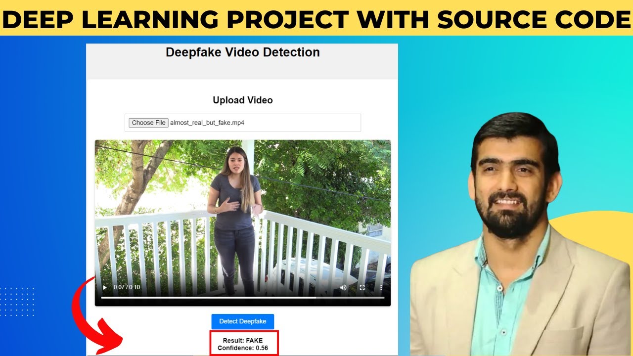 Deepfake Detection Using Deep Learning Complete Project With Source