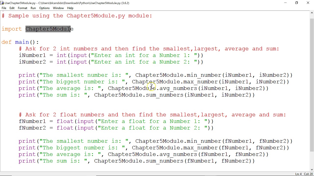 Python Modules Youtube