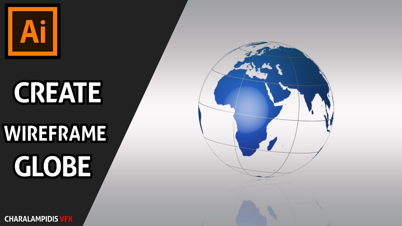 How To Draw A Globe In Illustrator Heartpolicy6