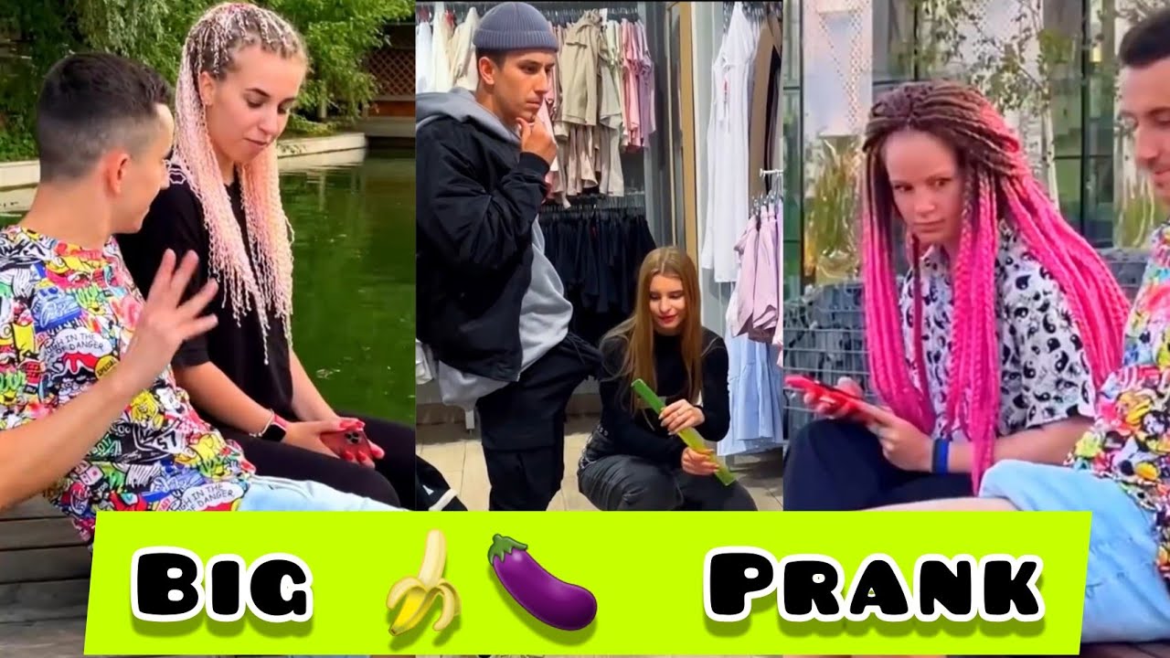 Big Dick Size Prank Best Girls Reaction Funny Video Funnyvideo