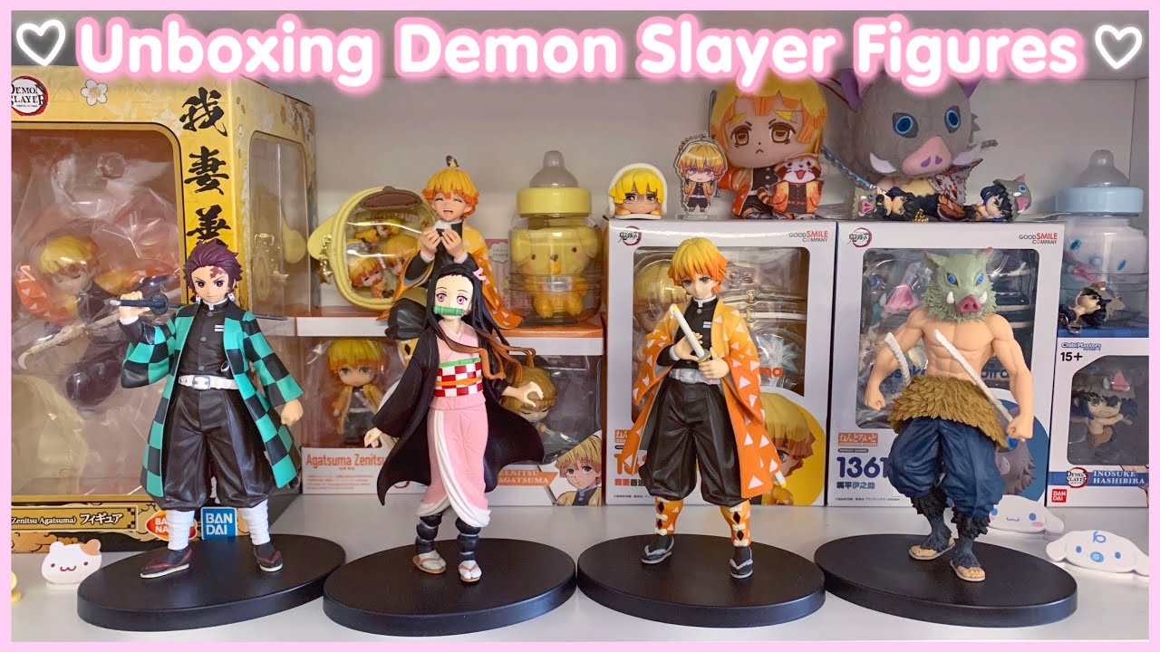Unboxing Demon Slayer Anime Figure Haul Volume 1 4 Youtube