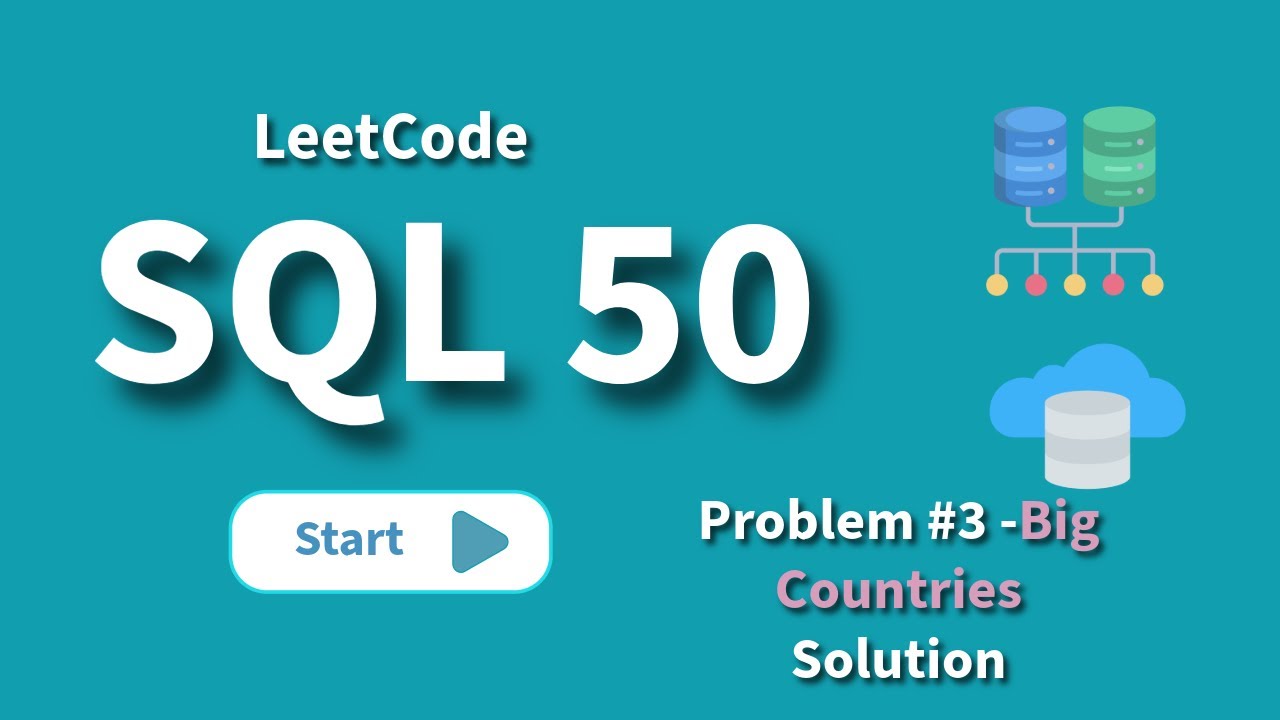 Leetcode Sql 50 Tutorial Mastering Problem 3 With Solution Youtube