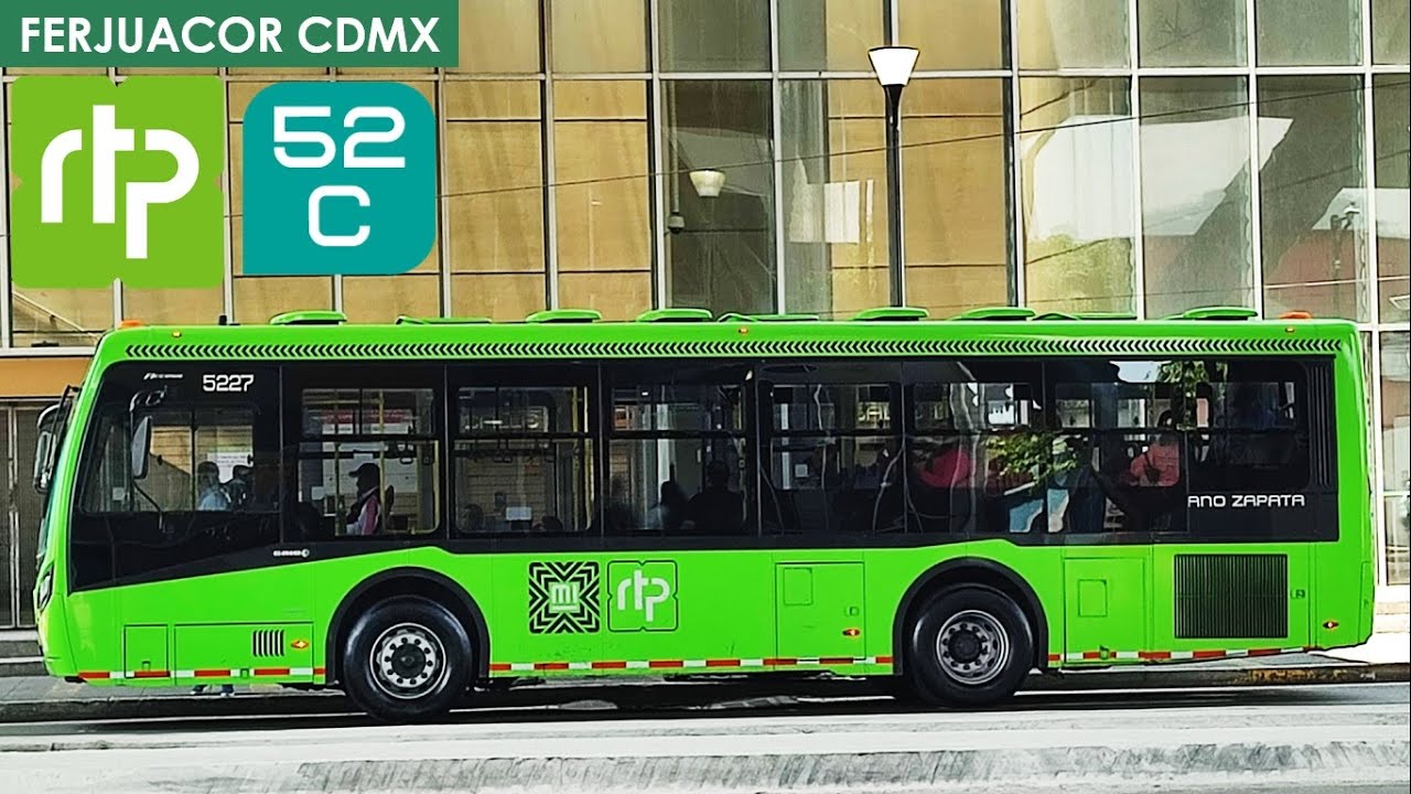 Rtp Cdmx Ruta 52c De Metro Zapata A Metro Santa Marta Recorrido