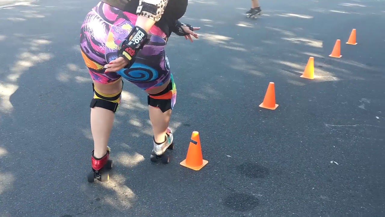 Skate Skills 101 Weaving With Cones Youtube