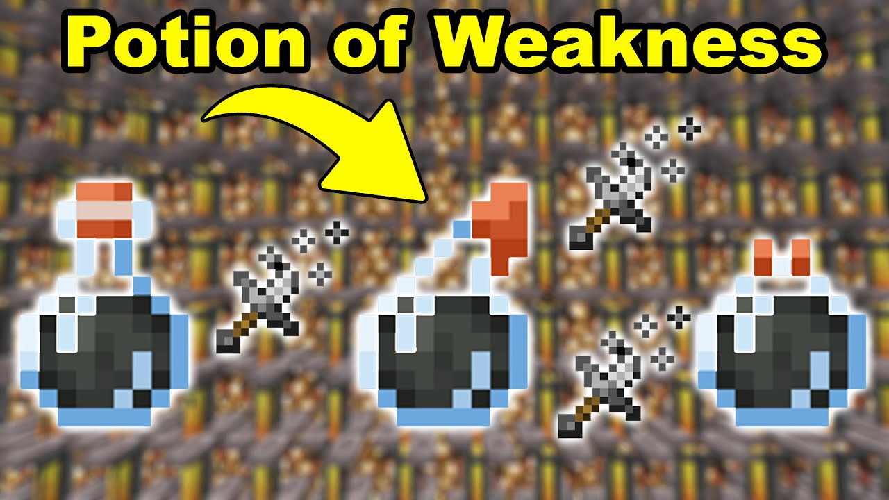 How To Make Potion Of Weakness In Minecraft 1 21 4 1 20 1 18 1 17